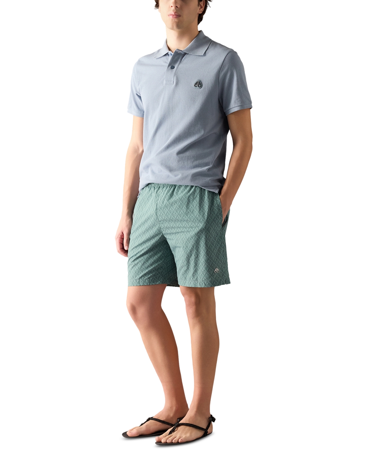 MOOSE KNUCKLES everett polo shirt